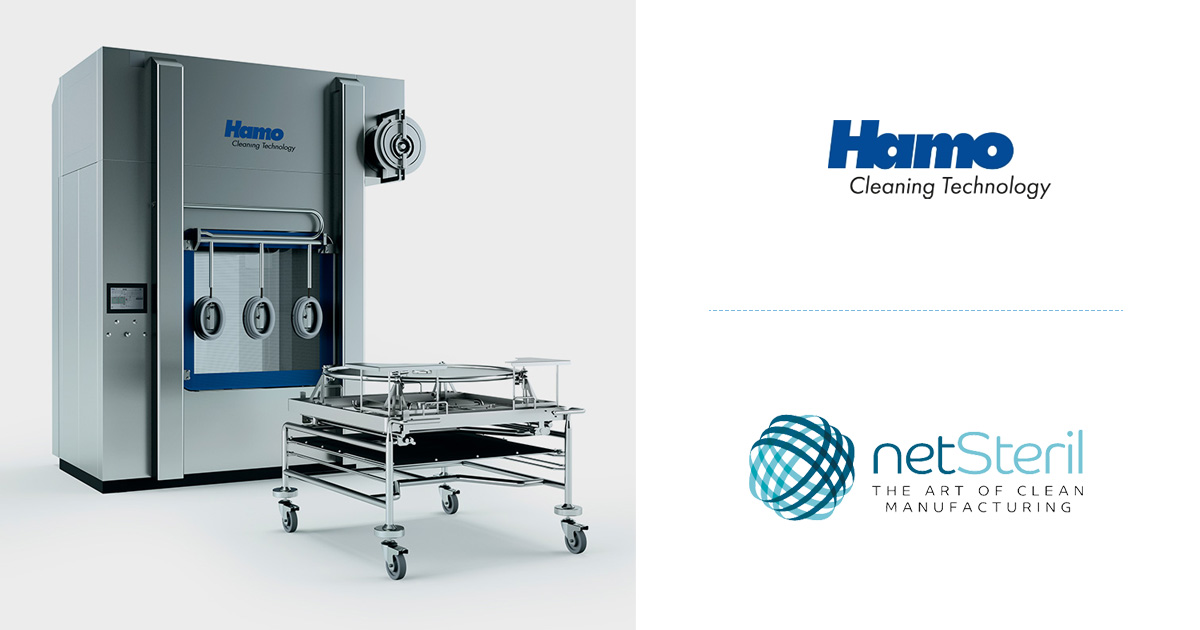 Hamo GMP washers | Cleaning equipment for Pharma | Netsteril